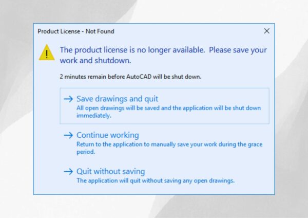 رفع ارور لایسنس اتوکد ( رفع ارور برای تمامی ورژن ها)