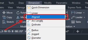 1404 | آموزش تمام روش‌های اندازه گذاری در اتوکد{DImension}